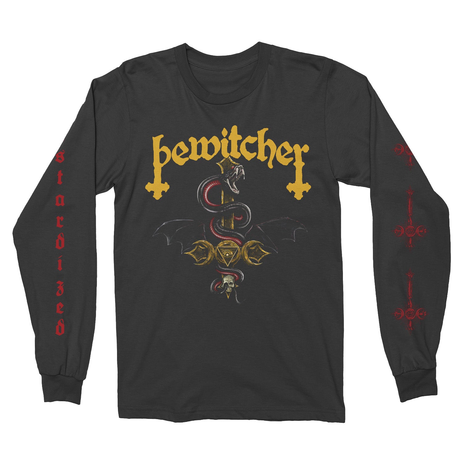Bewitcher - Snake Sigil long sleeve – Night Shift Merch