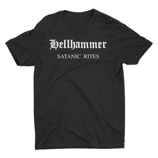 Hellhammer - Satanic Rites t-shirt – Night Shift Merch