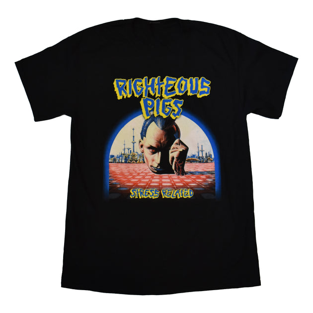 Righteous Pigs - Stress Related t-shirt – Night Shift Merch