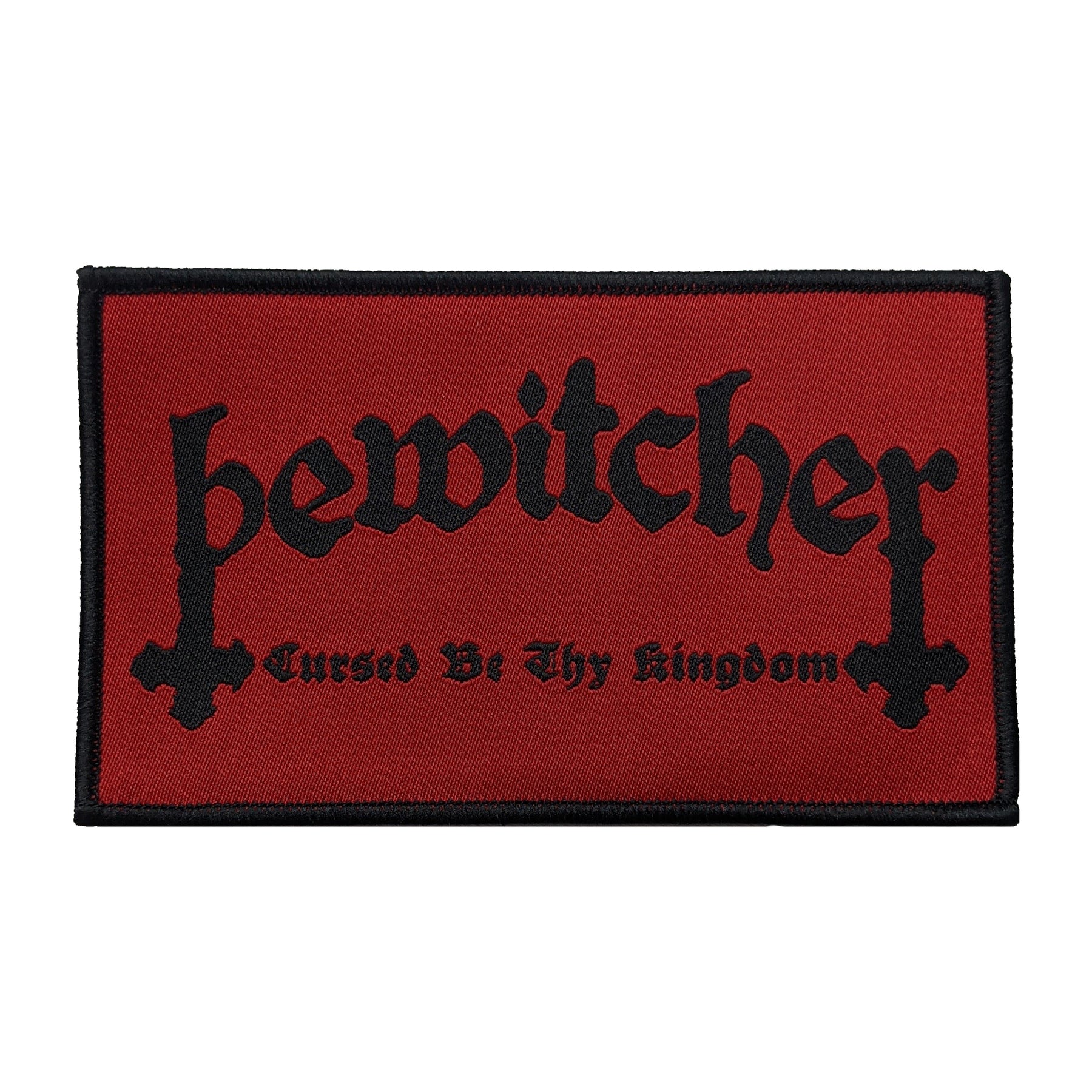 Bewitcher - Cursed Be Thy Kingdom Logo patch – Night Shift Merch