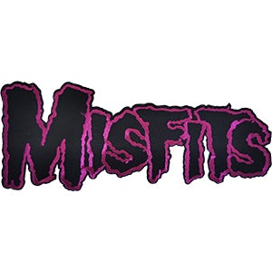Misfits - Purple Logo oversized patch – Night Shift Merch