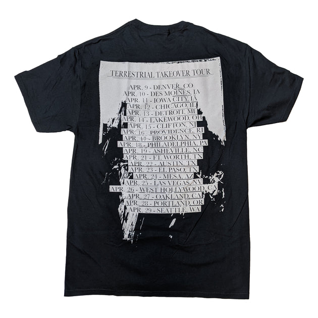 Allegaeon - Terrestrial Takeover Tour t-shirt – Night Shift Merch