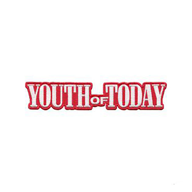 Youth Of Today - Logo die cut patch – Night Shift Merch